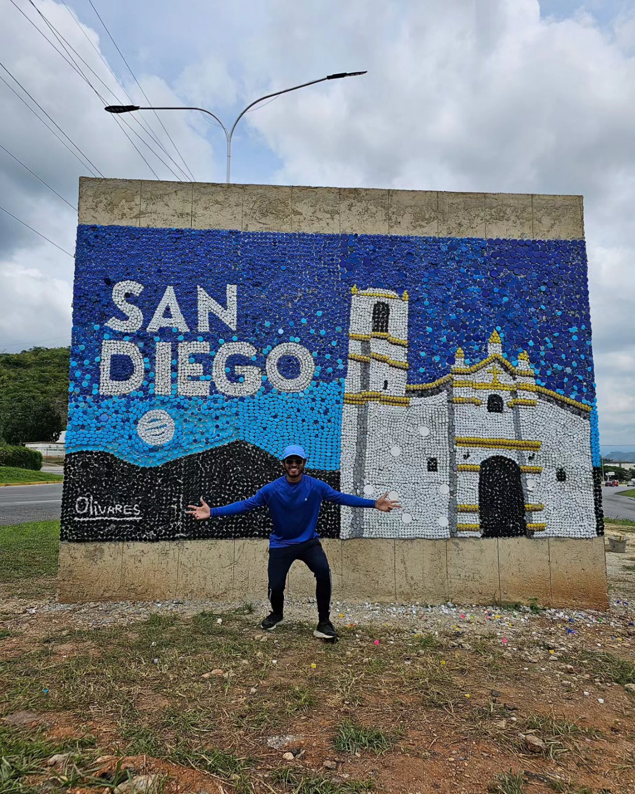 Mural N1 en San Diego - Oscar Olivares